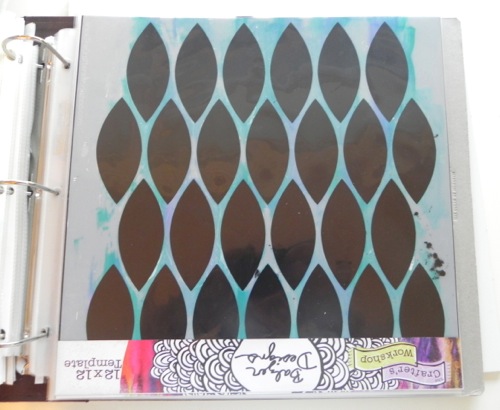 The Mermaid's Closet: More Stencil Storage Ideas! Update :)