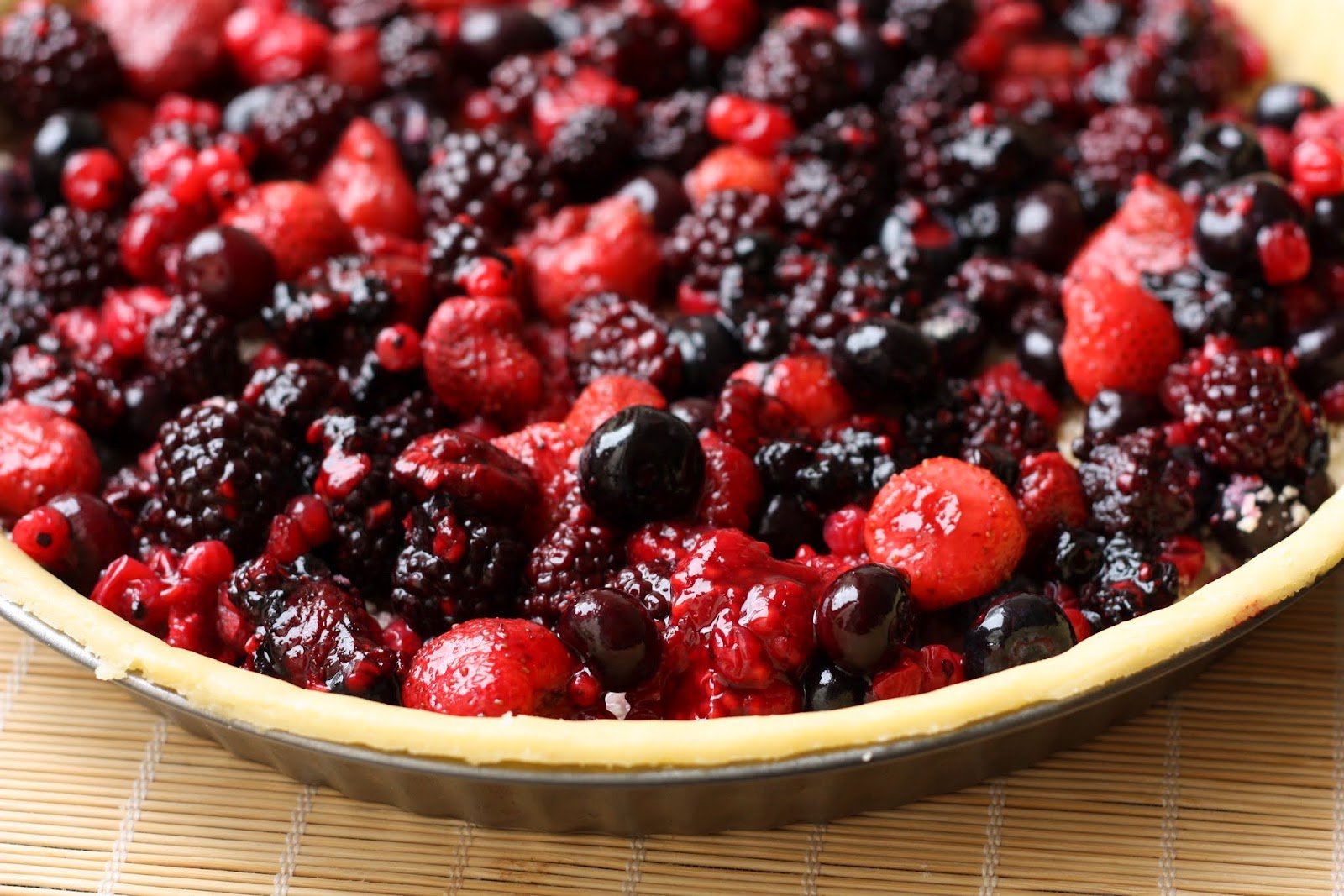 Les petits plats de Rose: Tarte crumble aux fruits rouges