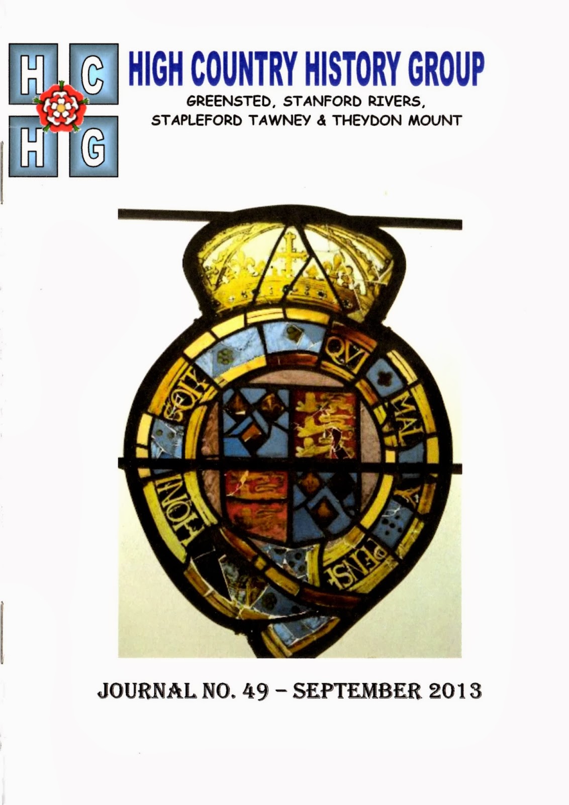 High Country History Group: October 2013