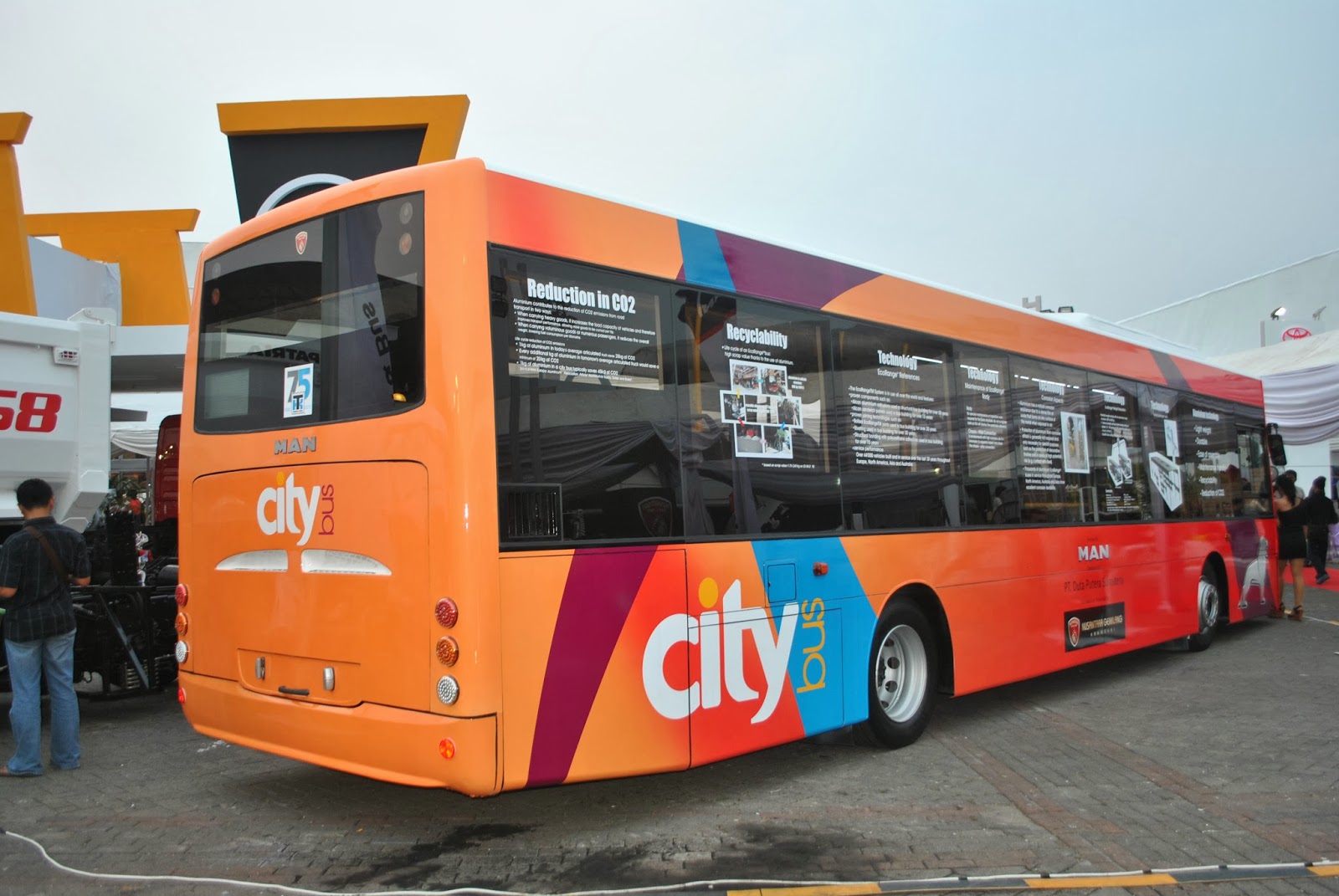 Pelukis Malam: Spesifikasi MAN A69 low deck