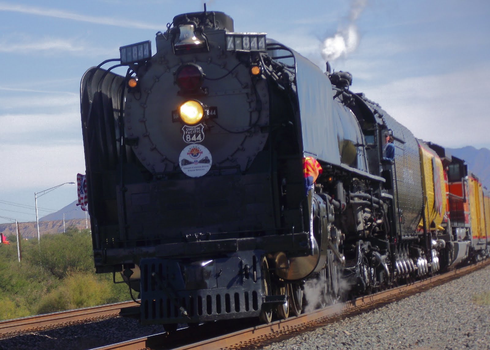 Along The Side Roads: Steam Locomotive #844