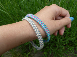 Houston Bead Society: Woven Yarn Bracelet
