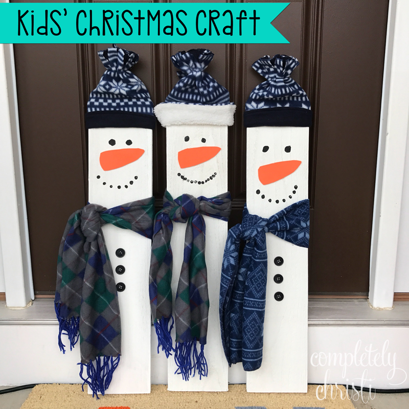DIY Kids' Snowmen Craft: Perfect for baby's first Christmas ...