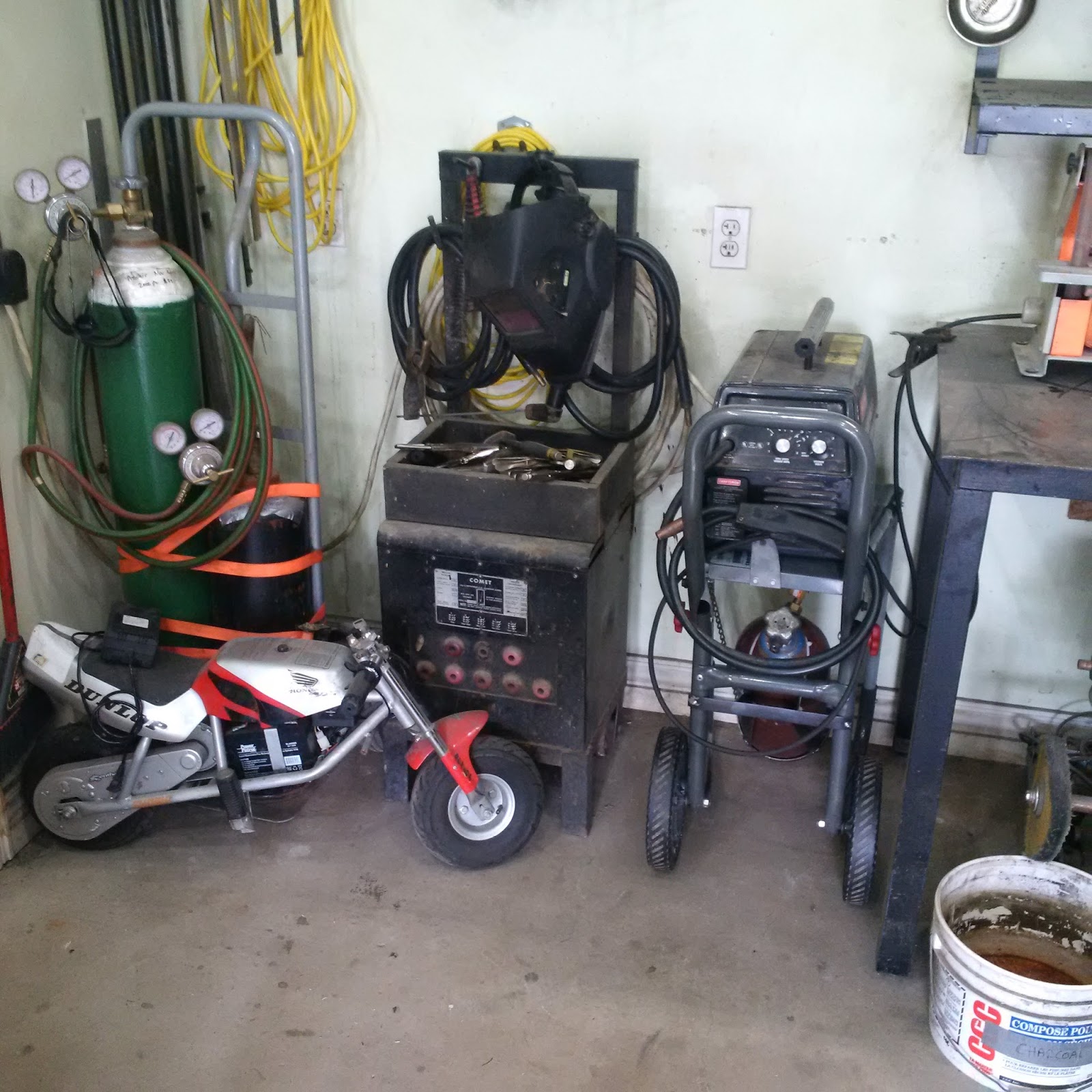 Another Day Another Project: Making a MIG Welder Cart