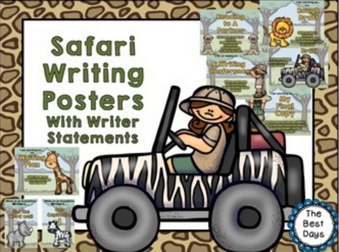 The Best of Teacher Entrepreneurs III: Going on Safari with Writing Posters
