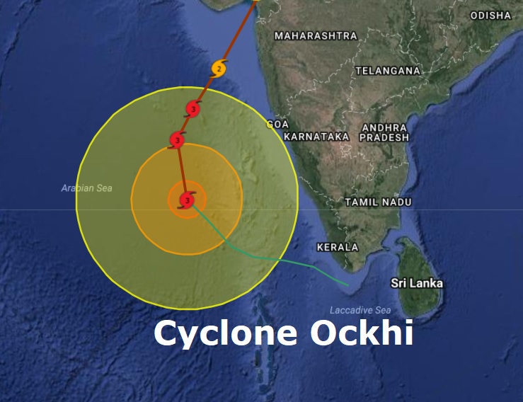 The Big Wobble : Deadly Cyclone Ockhi kills 14 people with many missing ...