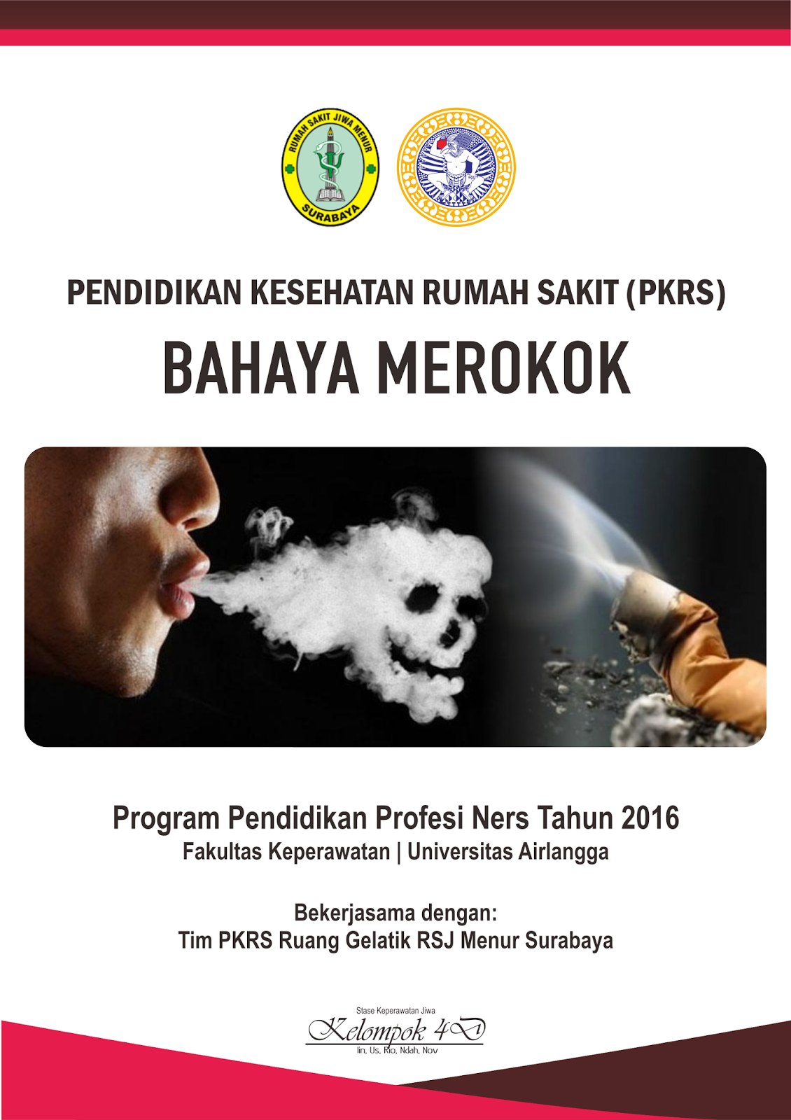 Materi Penyuluhan : Bahaya Merokok + Flip chart & Leaflet - askep