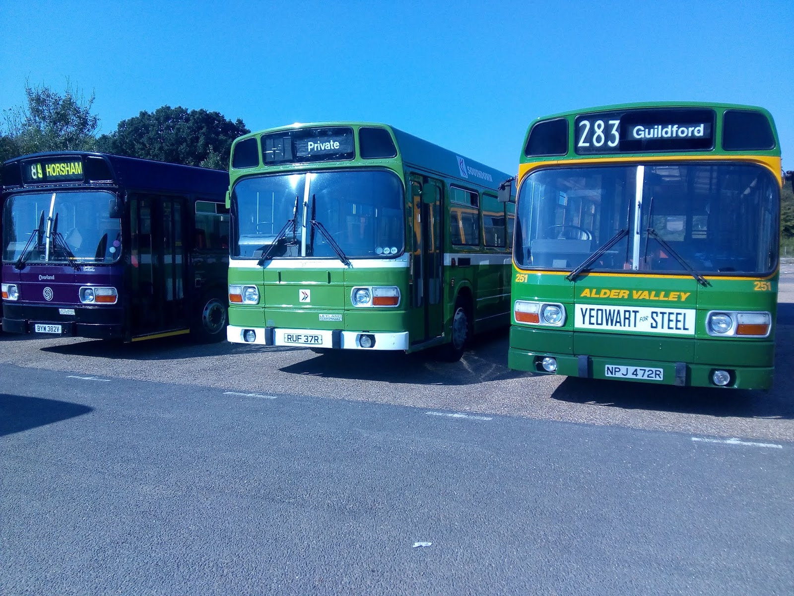 Beers, Steam and Nationals: Horsham Bus Rally 2018