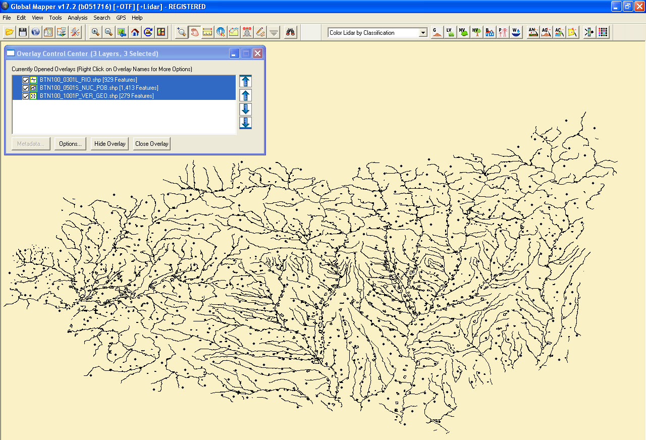 Cartografía Digital: De Global Mapper a Google Earth.