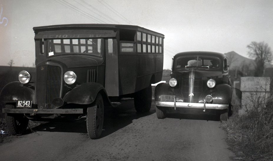Just A Car Guy: 1939 Blue Ridge Virginia, school bus