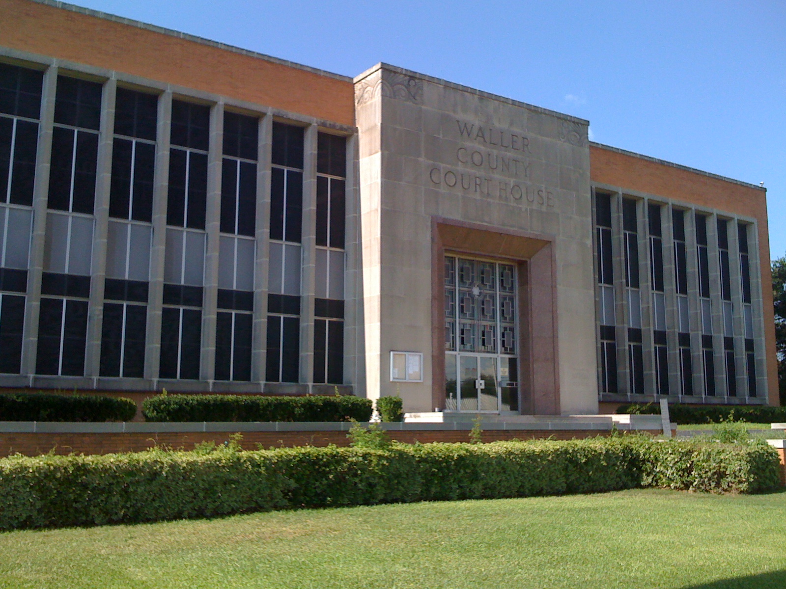 Texas Courthouse Tour: 7/7/11: Orange, Beaumont, Anahuac, Liberty ...
