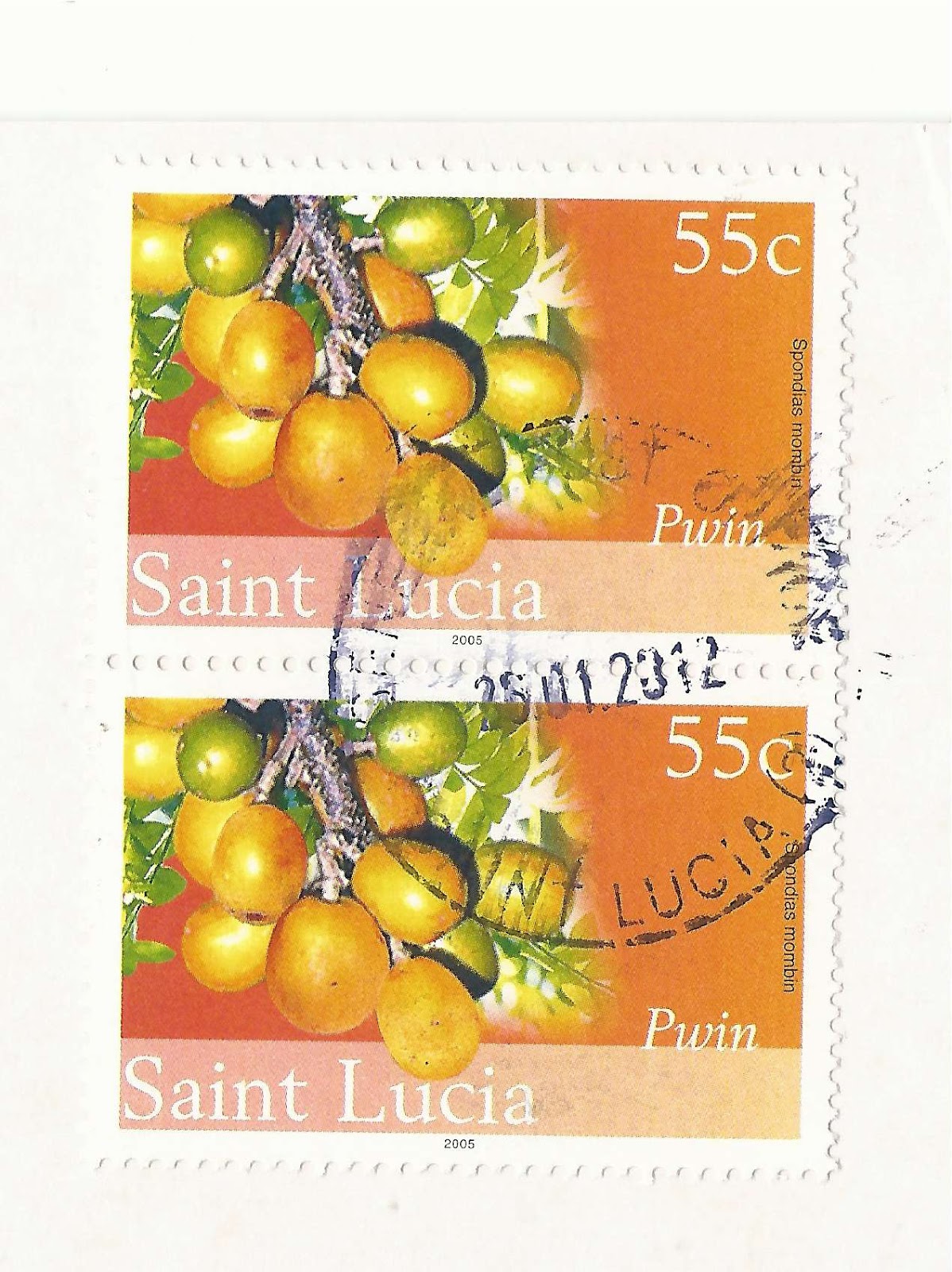 A Journey of Postcards: A Postcard from the West Indies: St. Lucia