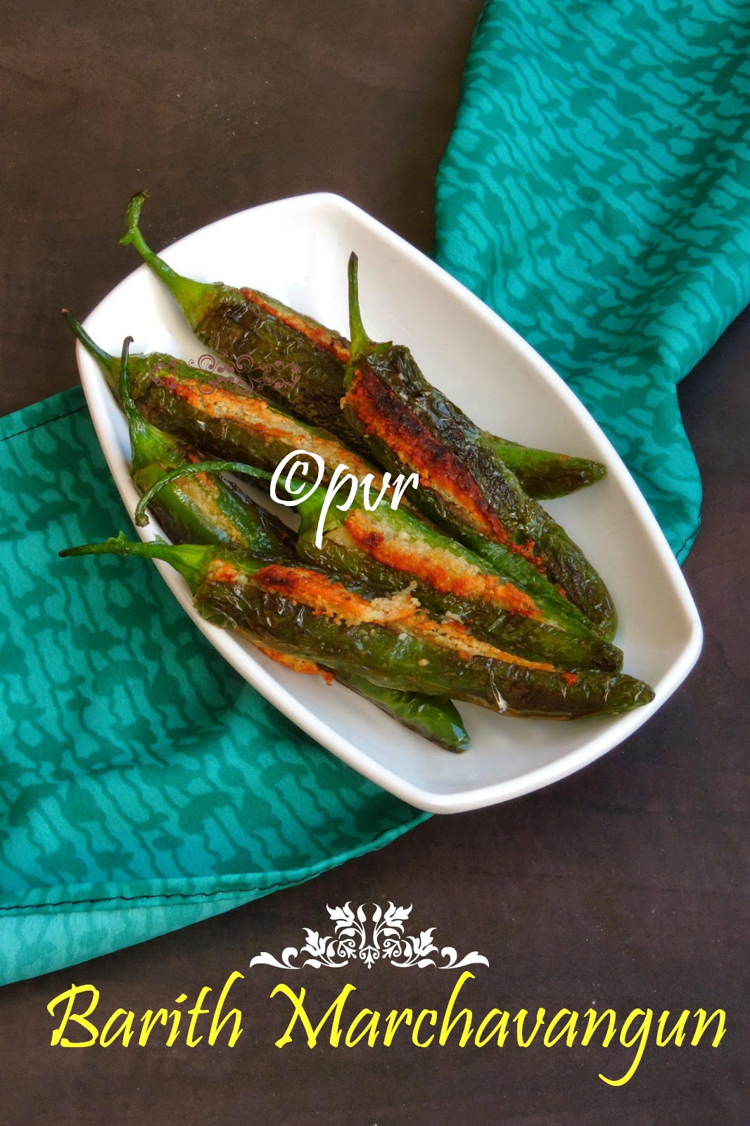 Priya's Versatile Recipes: Barith Marchavangun/Kashmiri Stuffed ...