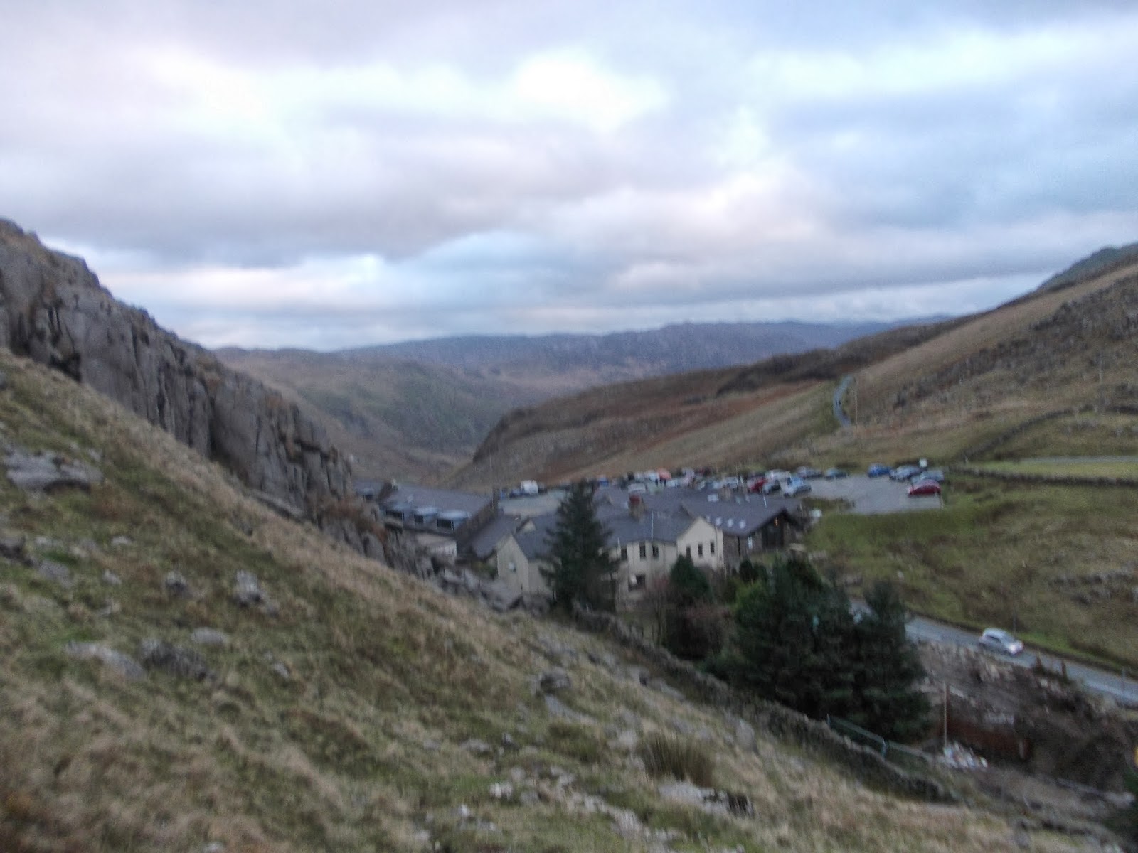 Obsessed: North Wales, Y Foel Goch and The Glyders from Capel Curig.