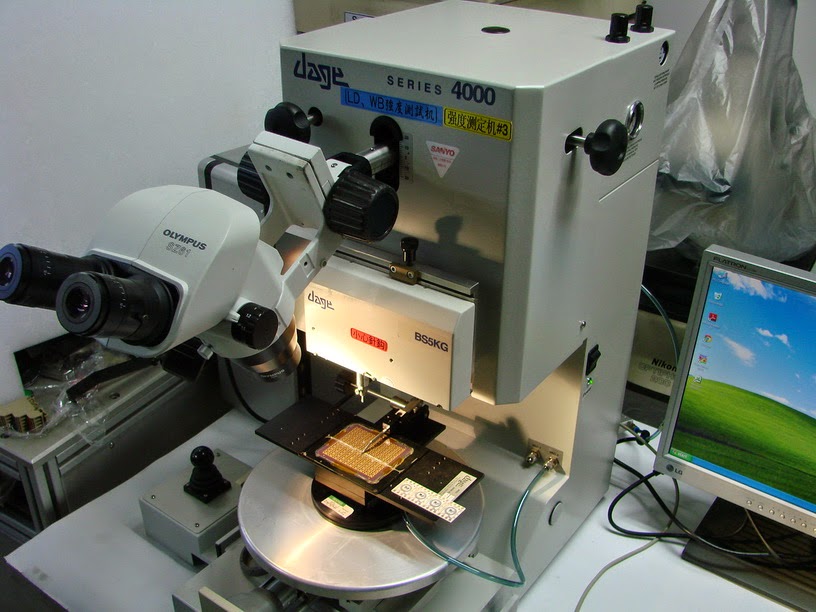 Semiconductor Equipment: Dage 4000 Wire Pull Ball Shear Die Shear Cold ...