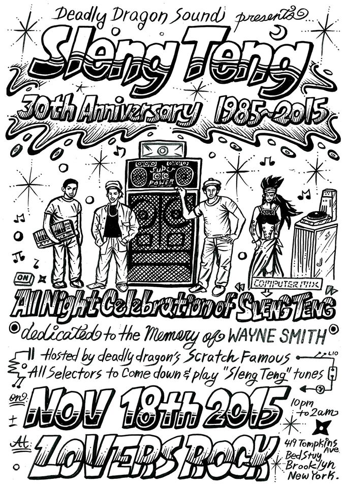 DDS BLOG: EVENTS : Sleng Teng 30th Anniversary Event ~ Wednesday 18 ...