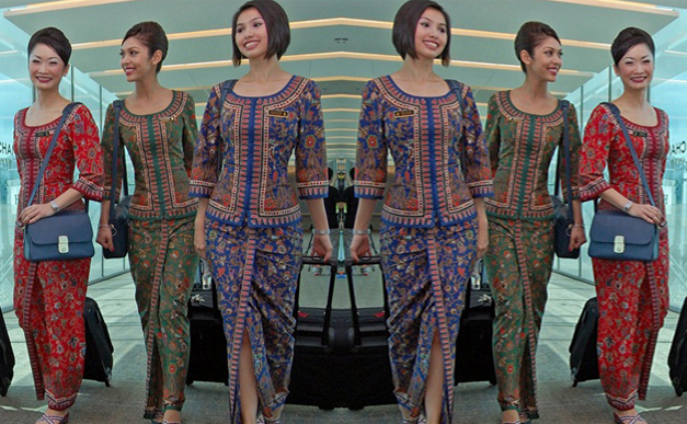 Contoh Model Baju Batik Pramugari Terbaru Berbagai Jenis