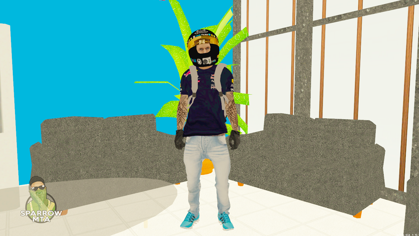 MTA SA Çantalı Moto Vlogger Skin Scripti