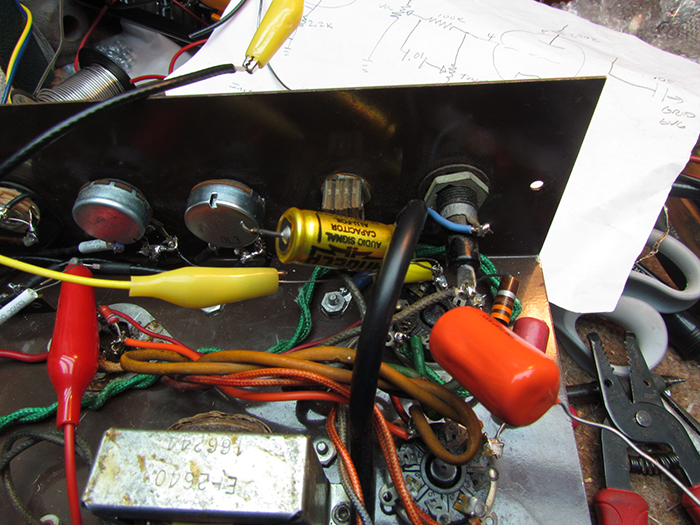 Improving Wiring on Valco/Supro Spectator Amp Crawls Backward (When ...