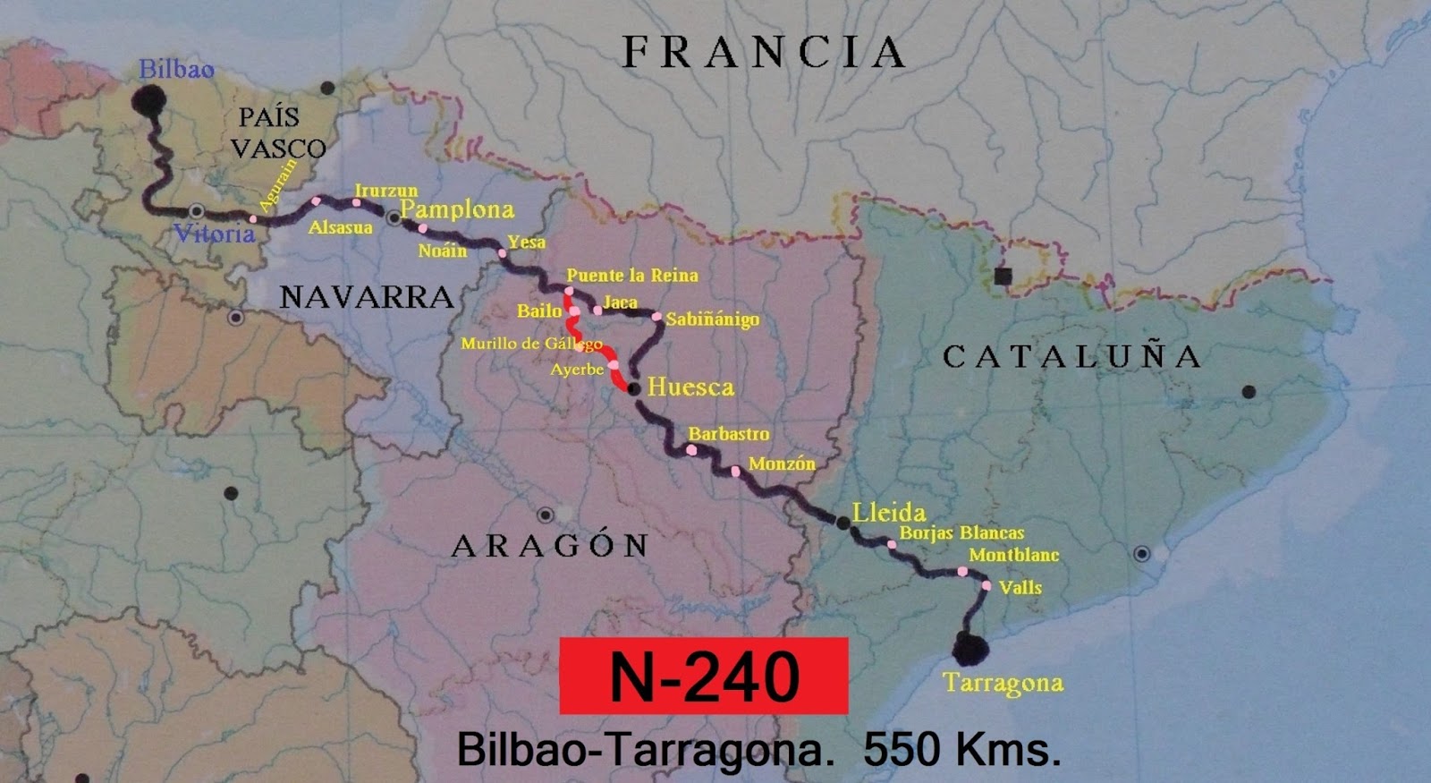 CAZANDO PUENTES: PUENTE DE PUENTE LA REINA DE JACA. Huesca