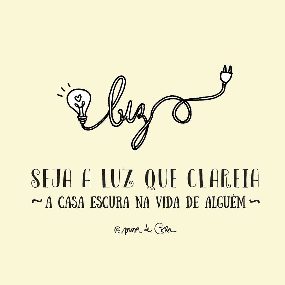 Mensagem do Dia - Seja Luz, não Pisca-Pisca