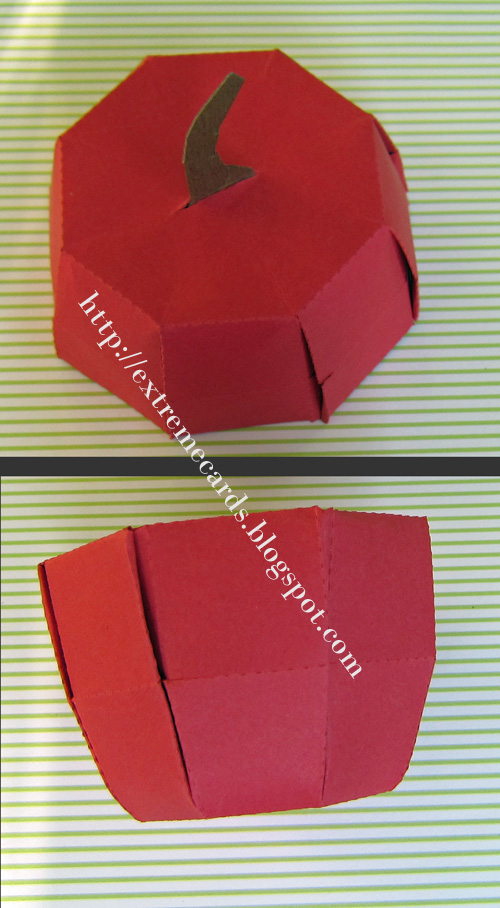 Pleated Apple or Pumpkin Box Tutorial