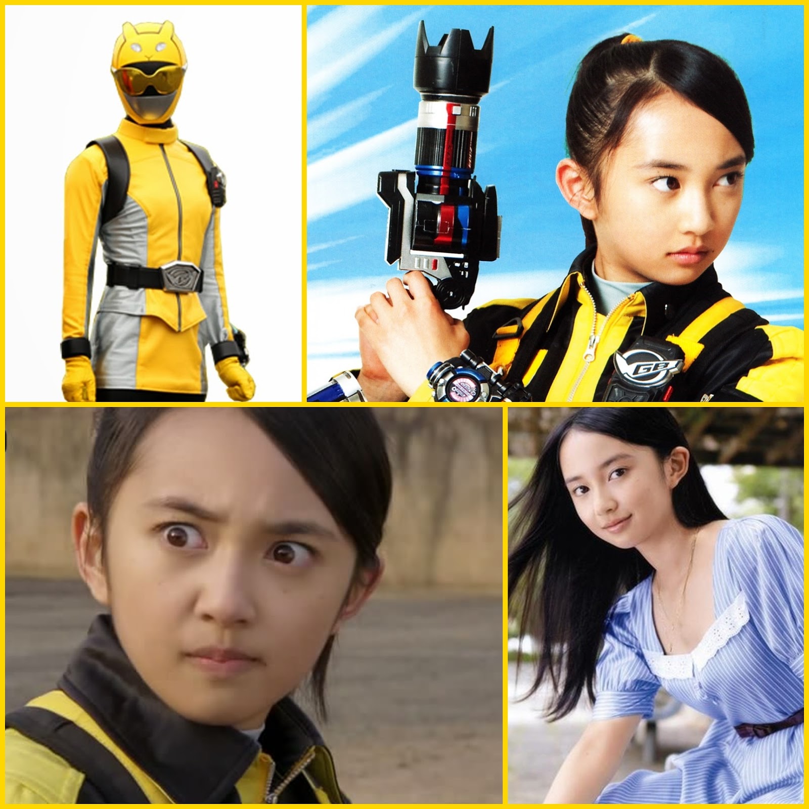 Yoko Usami | Arisa Komiya | Yellow Buster | Tokumei Sentai Go-Busters