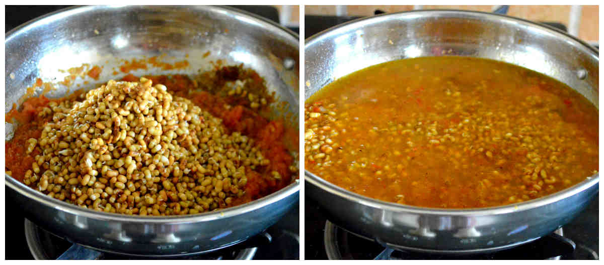 Upala: Sprouted Matki Sabzi/Moth Beans Sabzi