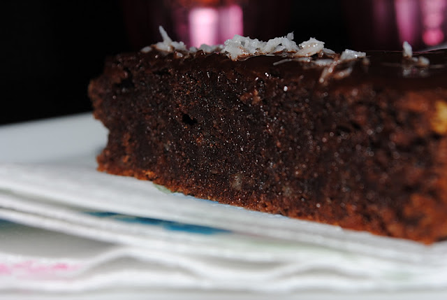 Saras delikatesser: Chokladmazarinkaka