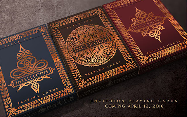 First Look: Inception Playing Cards by Black Ink Playing Cards