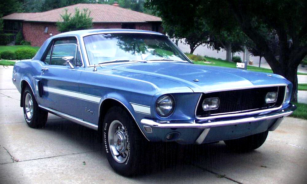1968 Ford Mustang GT/CS - amazing super performance