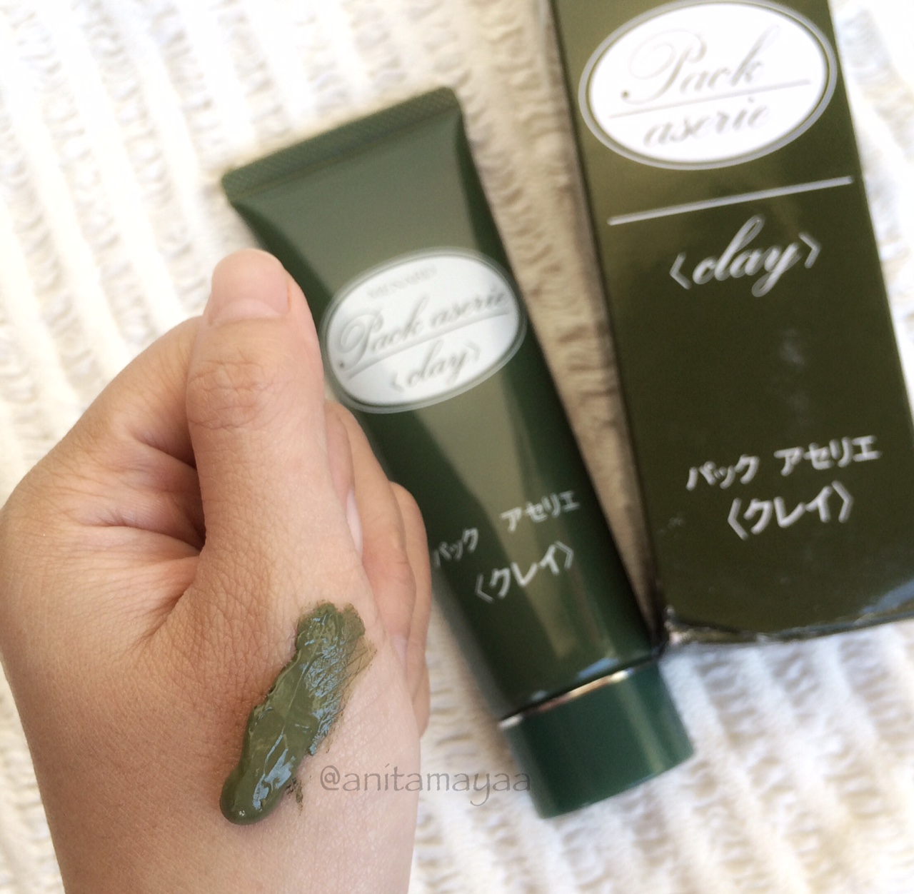 anitamayaa: [REVIEW] Menard Pack Aserie Clay Mask