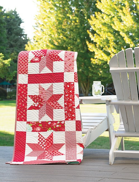 The Literate Quilter: Red & White Quilts: 14 Quilts with Timeless Appeal