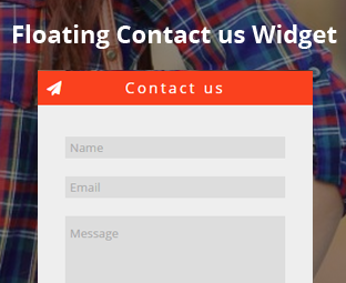 How To Add Together A Floating Contact Us Widget Inward Blogger - In ...