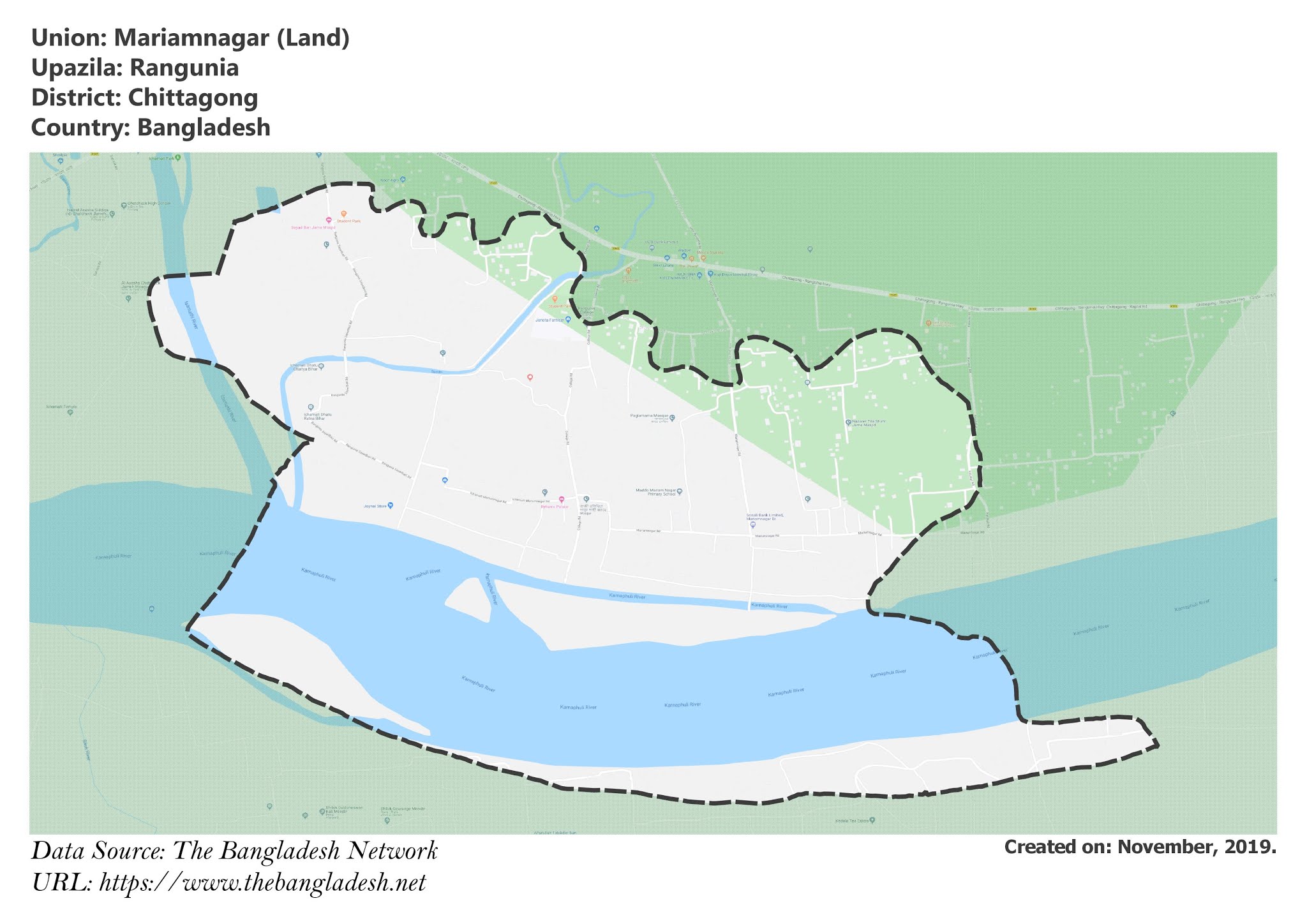 Mariamnagar Union, Chittagong