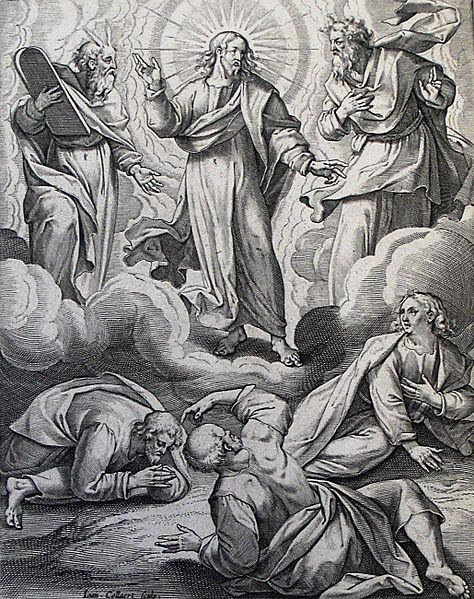 The Transfiguration Of Jesus Drawing