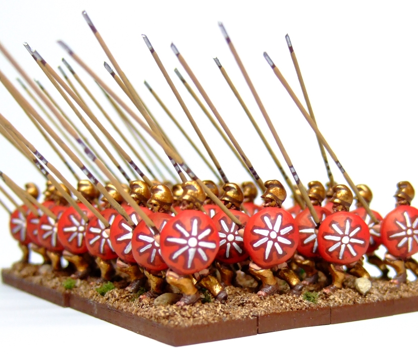 MacPhee's Miniature Men: 15mm Macedonian Phalangites
