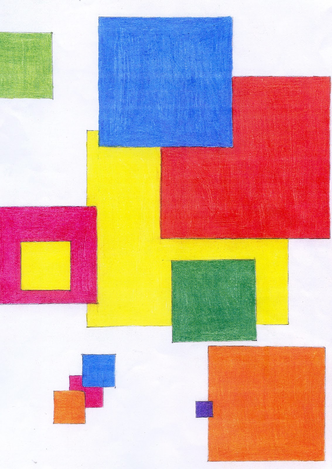 Visual Arts: Working with... Squares