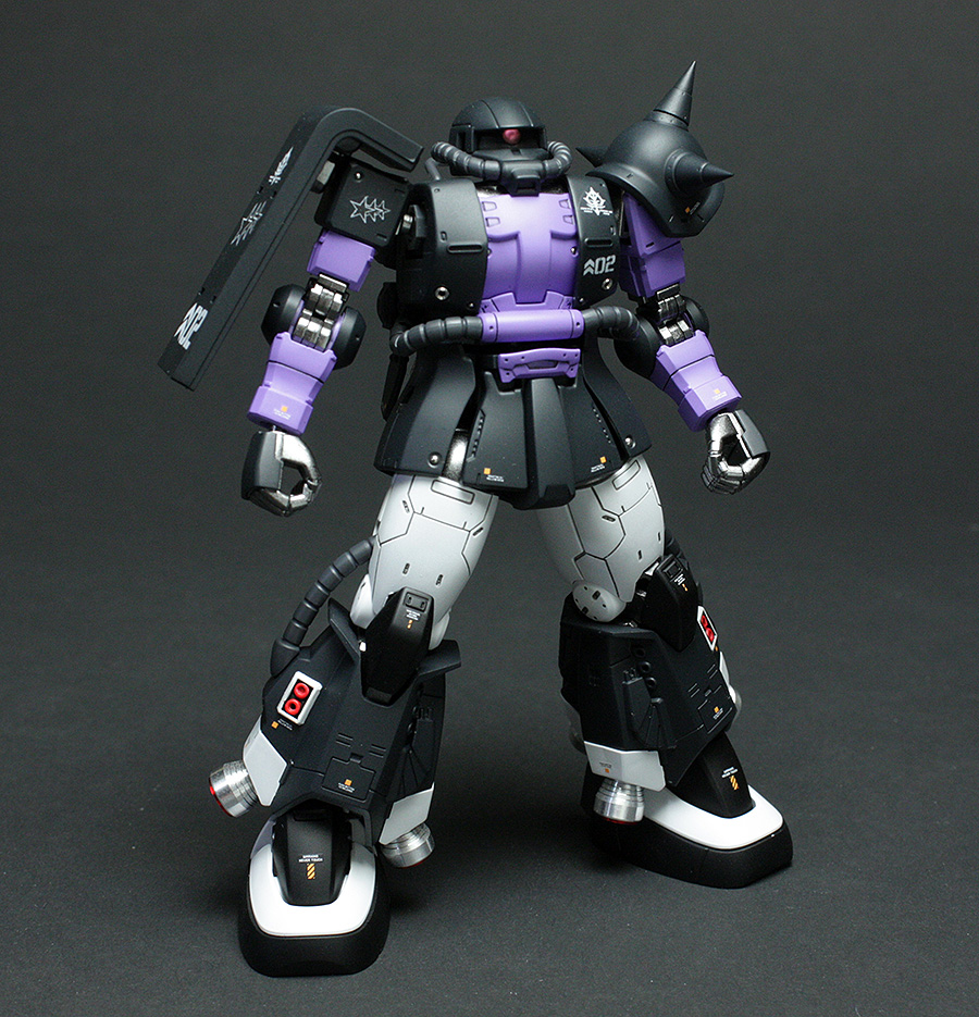 GUNDAM GUY: HG 1/144 Zaku II Black Tri-Star High Mobility Type [Gundam ...
