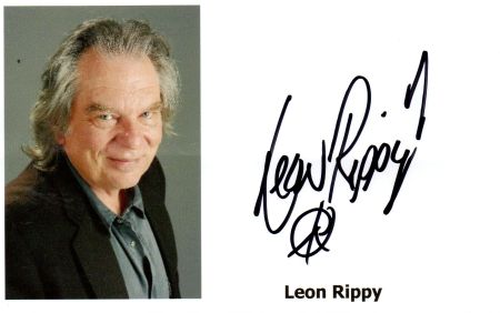 Kiwiautogal's Autographs: Leon Rippy