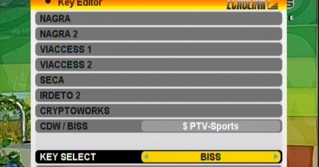 PASSIONPK: PTV SPORTS BISS KEY