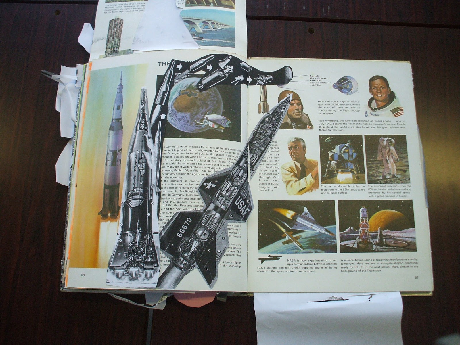 Internet Sketchbook Blog: Book intervention project Inventions that ...