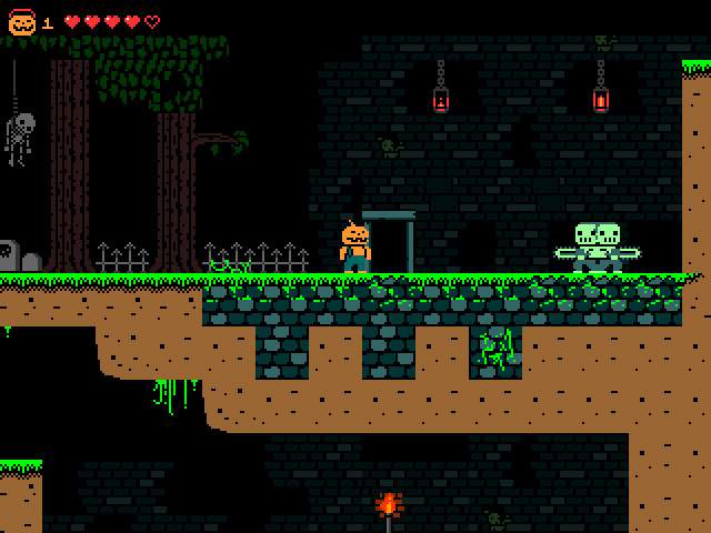 Indie Retro News: Halloween Forever - A spooky styled platformer as Mr ...