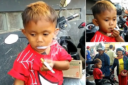 Meet The Two-Year-Old Chain Smoker Who Takes Up To 40 Cigarettes A Day ...