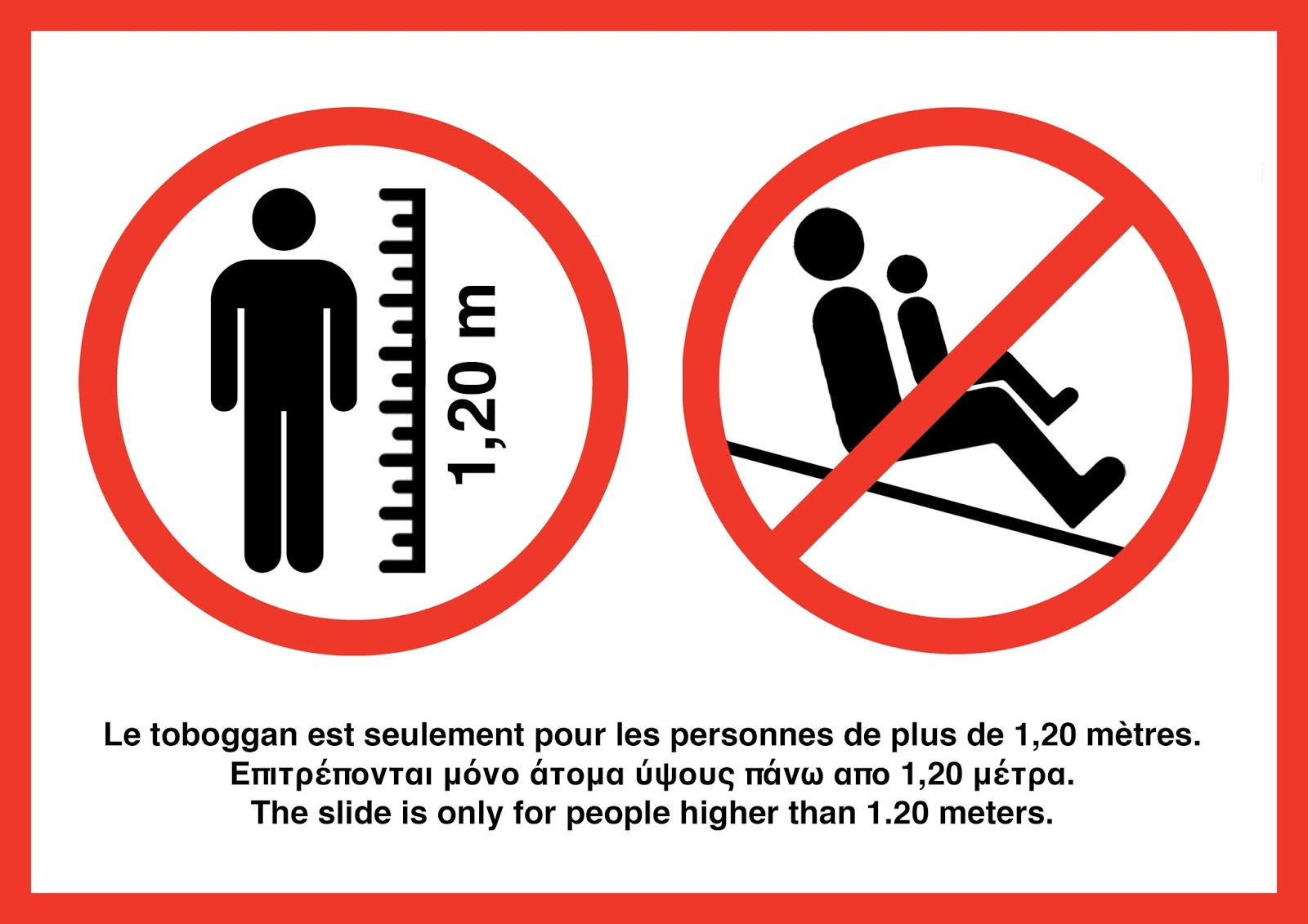 Waterslides Warning Signs - constadean.com