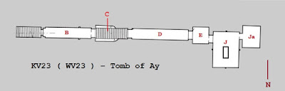 The Ancient Egypt: KV23 ( WV23 ) – Tomb of Ay .. Part ( 17 )