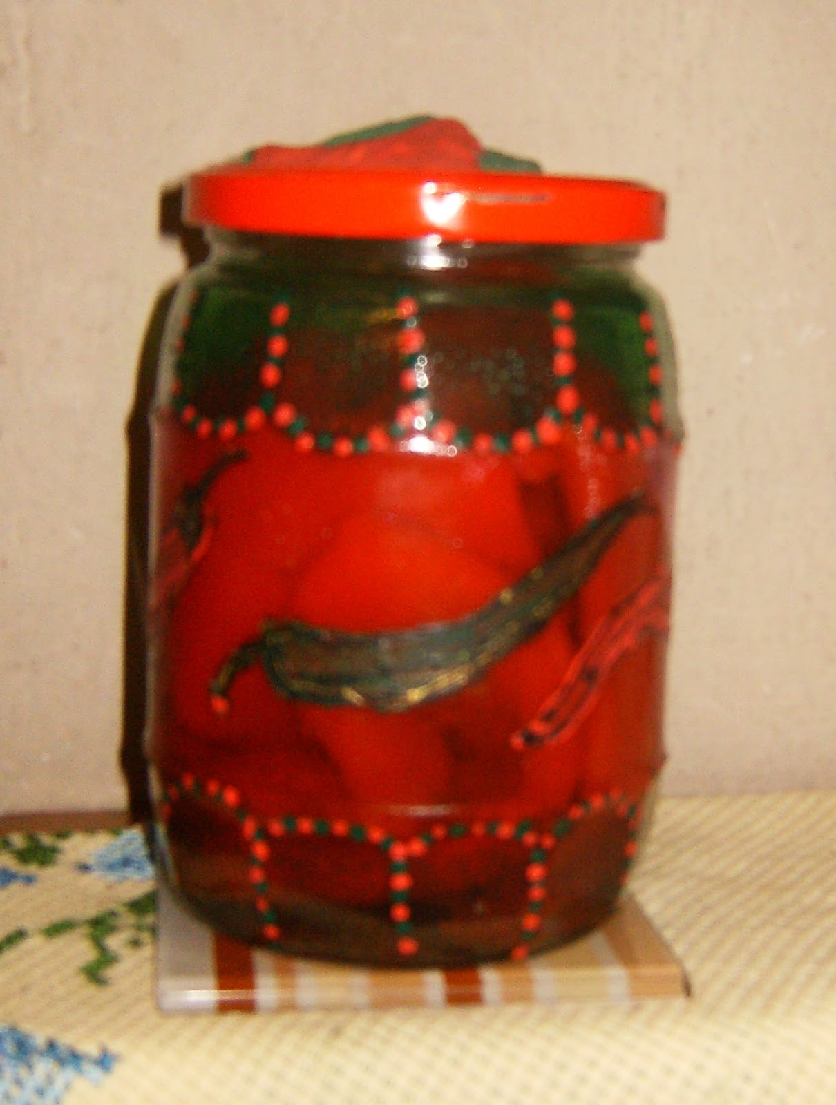 lila365idees: ΒΑΖΟ ΓΙΑ ΠΙΠΕΡΙΕΣ (JAR FOR PEPPERS)