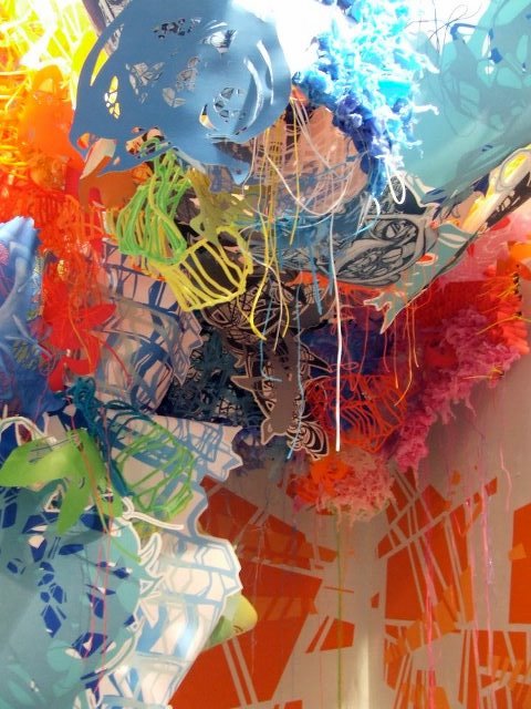 Printmaking Figure/Ground Spring 2012: experimental printmaking