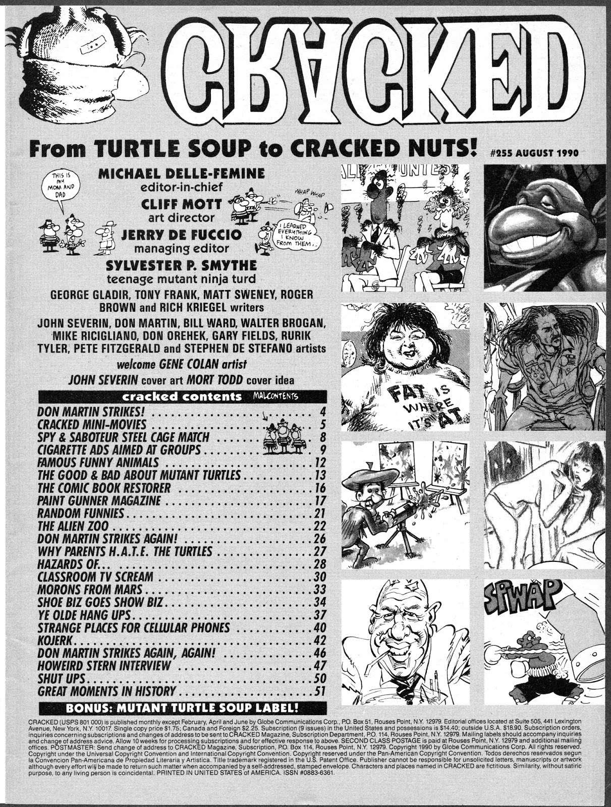 Cracked Magazine and Others: Cracked Magazine #255