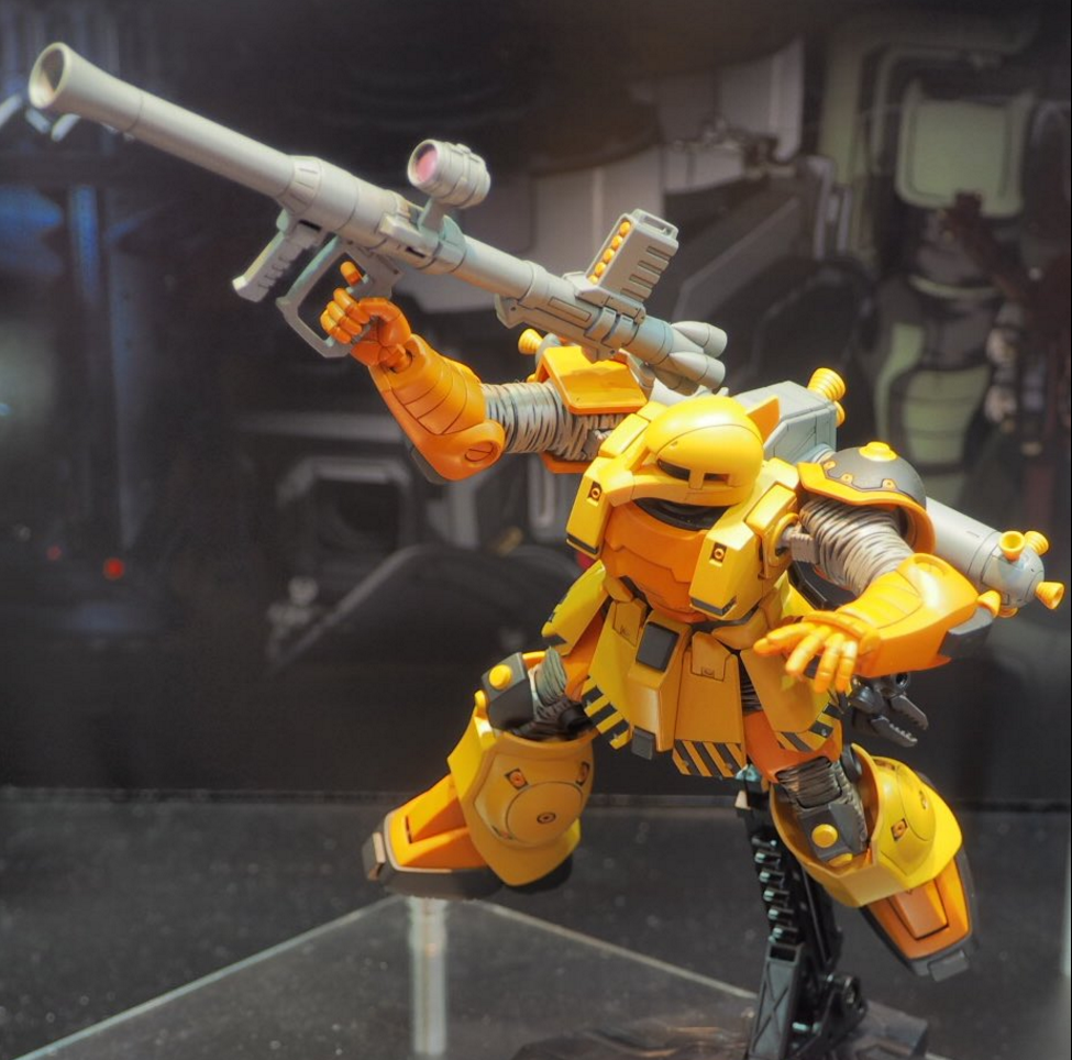 GUNDAM GUY: HG 1/144 Zaku I [Gundam Thunderbolt Ver.] - On Display ...